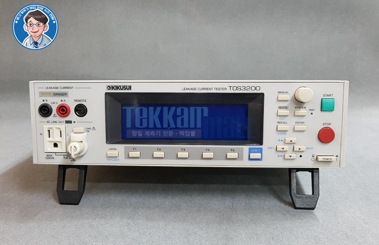 중고계측기 A급 판매/매입 / 기쿠수이 정품 입고!! / KIKUSUI TOS3200 / 누설전류 테스터 / Leakage ...