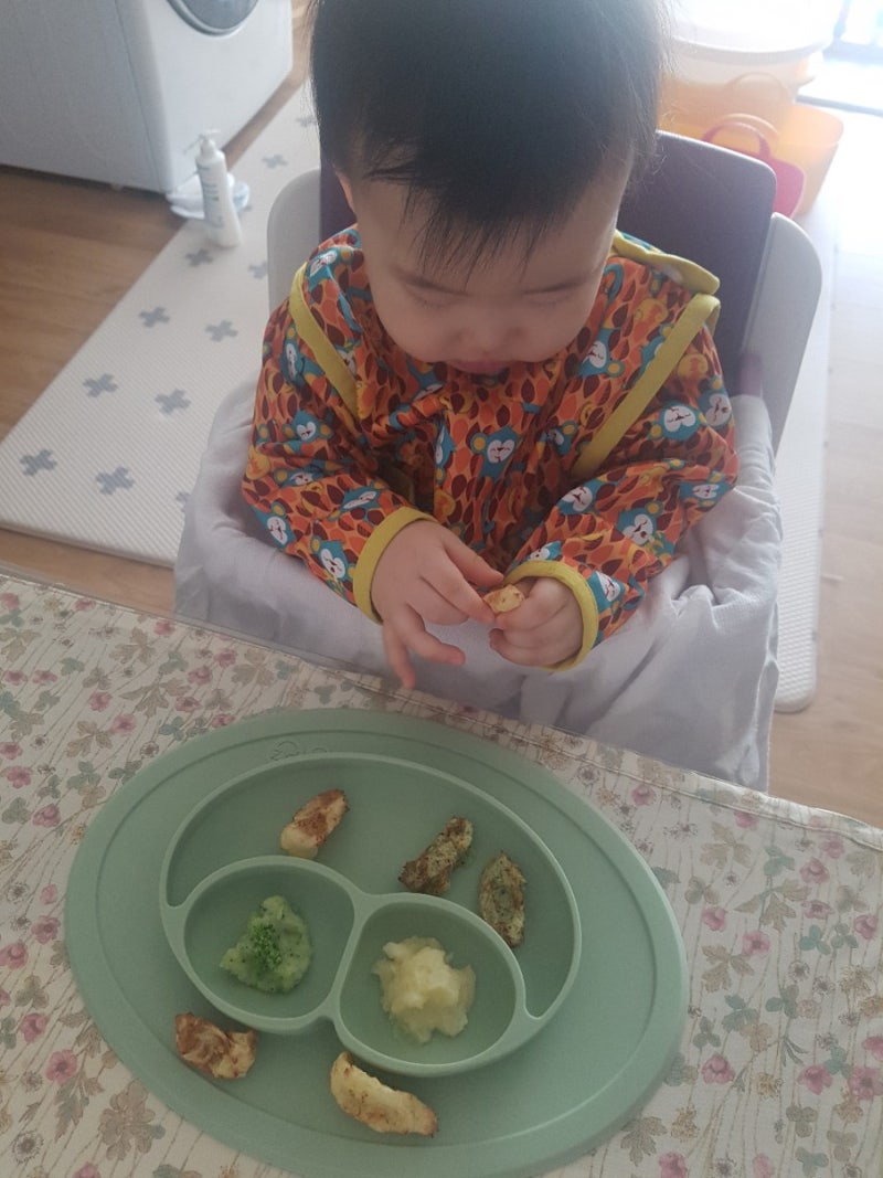 8개월 아이주도이유식감자•양파볼 감자•양파•브로콜리 볼 네이버 블로그