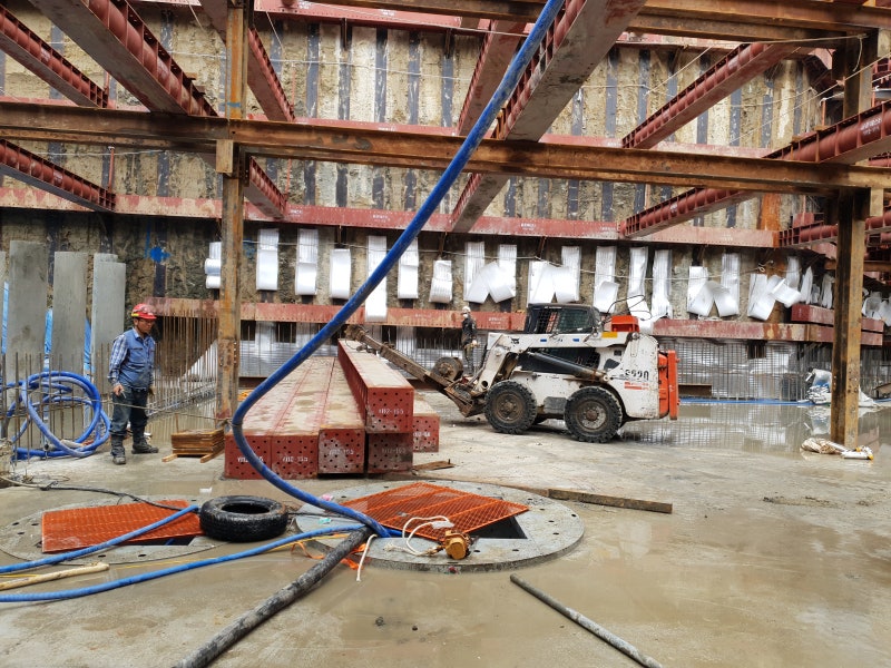 [HPS공법] HPS-STRUT & WALE 해체 : 네이버 블로그