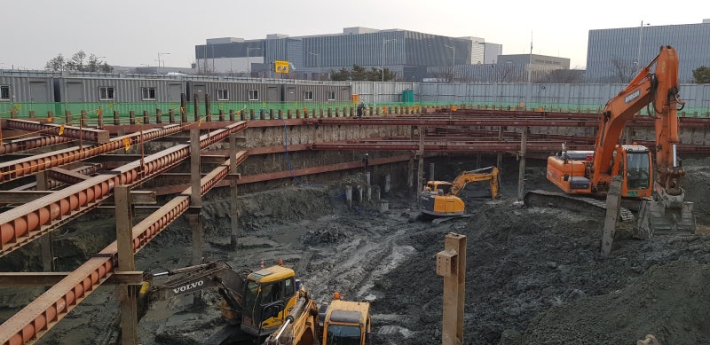 [HPS공법] HPS-STRUT & WALE 설치 : 네이버 블로그