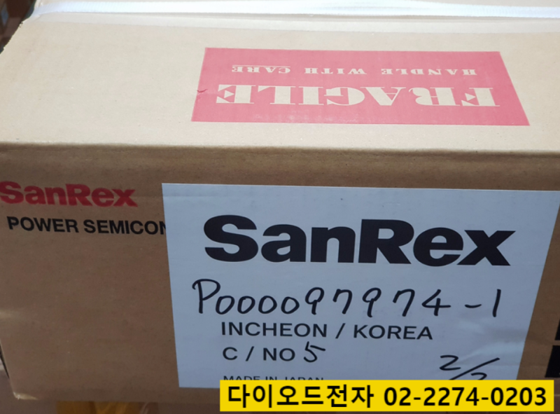KD55F160 특가판매 DD55F160 등 SANREX 다이오드모듈 정품 : 네이버 블로그