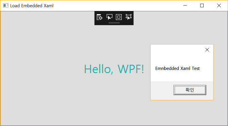 (WPF/XAML교육)Load Embedded Xaml(C# 파일의 문자열을 XAML로 파싱하여 실행하기) : 네이버 블로그