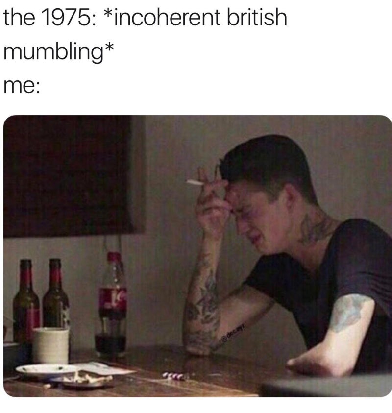 The 1975 - Somebody Else [가사 해석/번역/의미] : 네이버 블로그