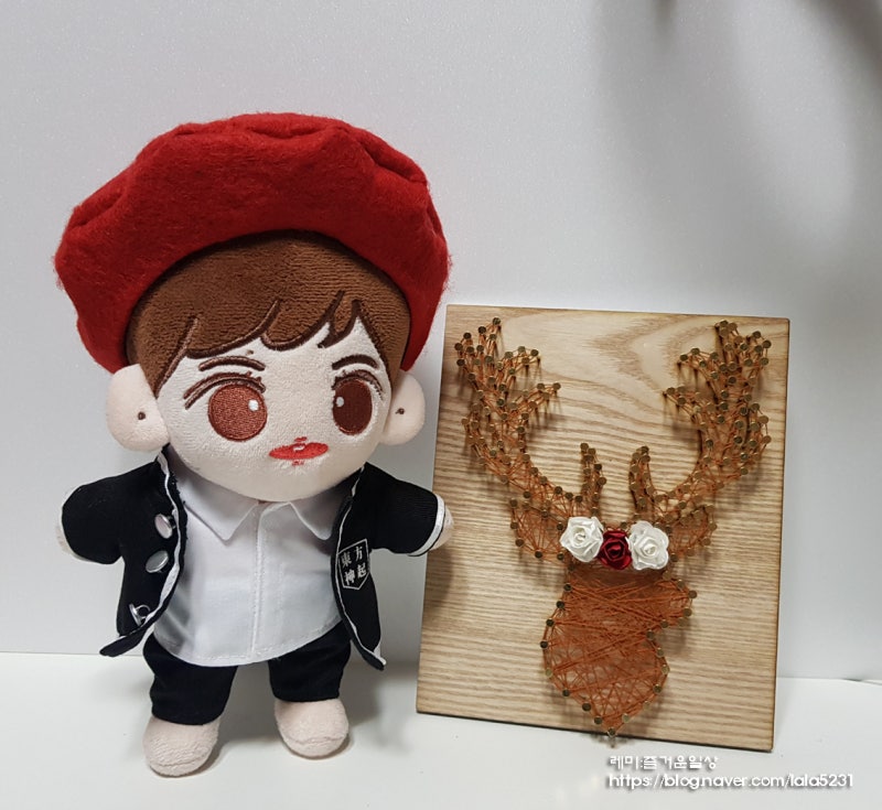 Diy 펠트박스에서 핸드메이드제품 스트링아트 후기 네이버 블로그