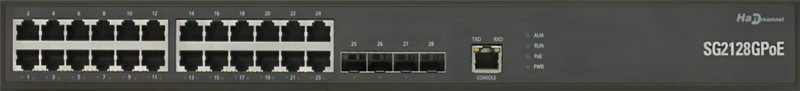 [한드림넷] 네트워크 L2 기가 PoE 보안 스위치 SG2128GPoE : 네이버 블로그