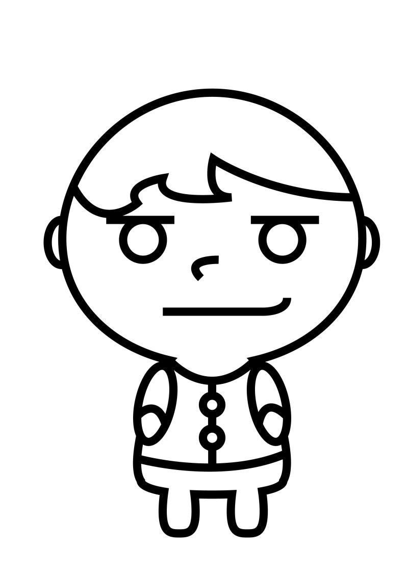 간단한 나만의 캐릭터 만들기 1 기본 캐릭터 양식 및 기본설명[엄마와 아이, 나의 캐릭터] : 네이버 블로그