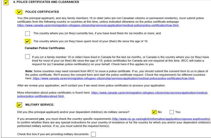 (영주권) 배우자 초청 인사이드 - (마지막편) 체크리스트 IMM 5533 : 네이버 블로그