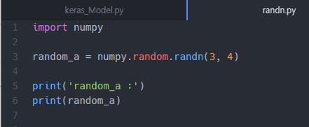 Python numpy.random.randn() : 네이버 블로그