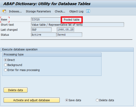 [SAP ABAP] DB Table 3가지 : 네이버 블로그