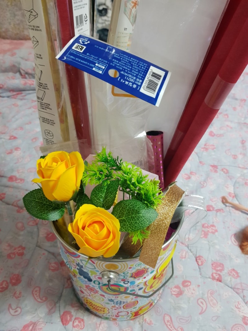 다이소용품으로 유치원어린이집 졸업식 꽃다발 만들기 네이버 블로그