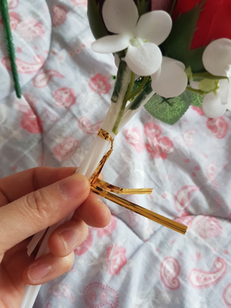 다이소용품으로 유치원어린이집 졸업식 꽃다발 만들기 네이버 블로그