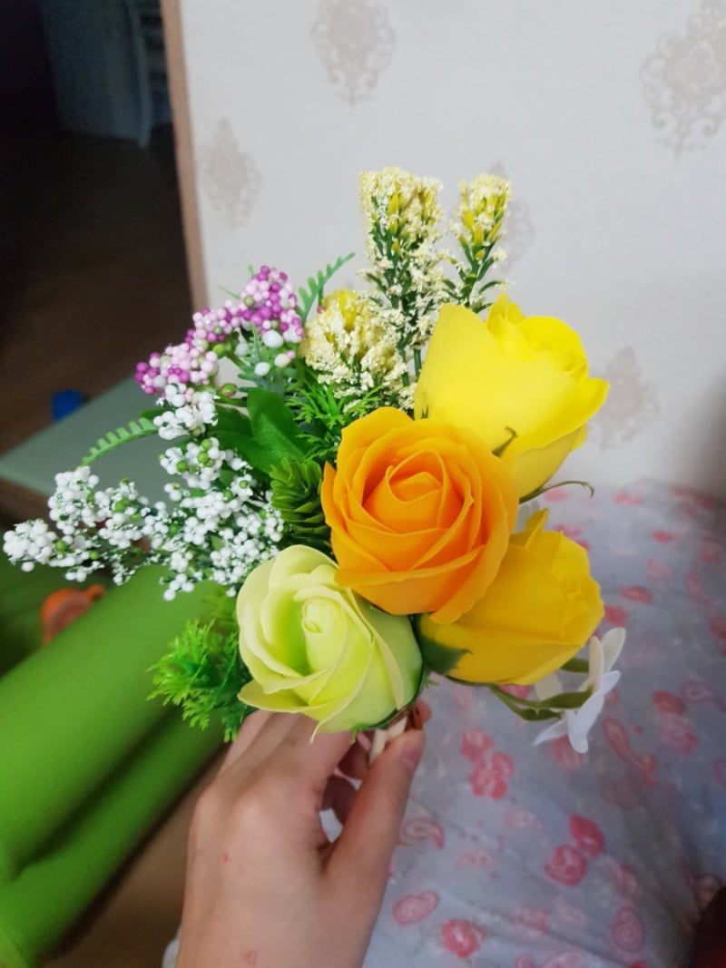 다이소용품으로 유치원어린이집 졸업식 꽃다발 만들기 네이버 블로그