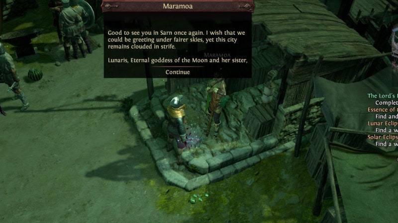 Path of Exile POE 한글 번역 ㅡ 액트 8. Lunar Eclipse, Solar Eclipse : 네이버 블로그