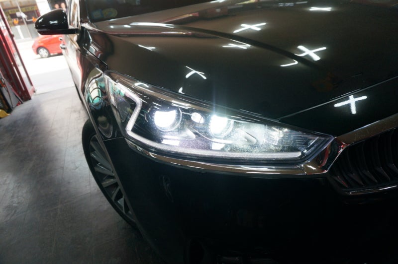 더뉴 k7 led 전조등 상향등도 바꾼다! : 네이버 블로그