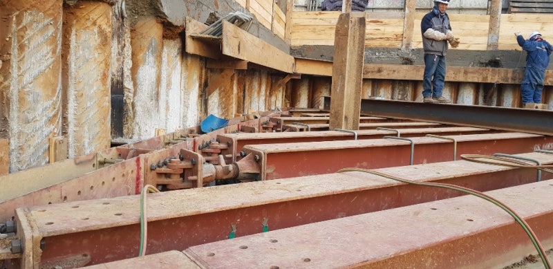 흙막이 가시설 STRUT 공법 -1탄 : 네이버 블로그