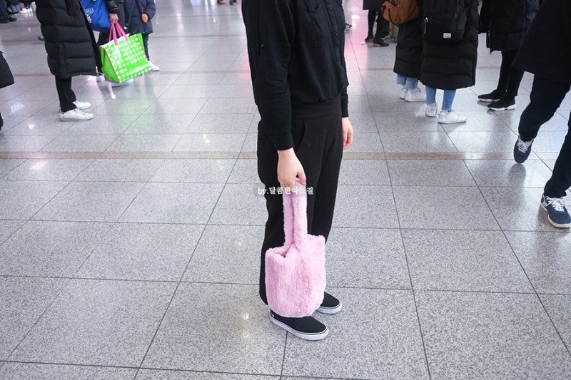 가방만들기/원통가방/원통백/원통버킷백 만들기/토트백/퍼가방 만들기/diy/Cylinder Bag/털가방/짜투리원단사용/#18-2 ...