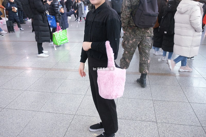 가방만들기/원통가방/원통백/원통버킷백 만들기/토트백/퍼가방 만들기/diy/Cylinder Bag/털가방/짜투리원단사용/#18-2 ...