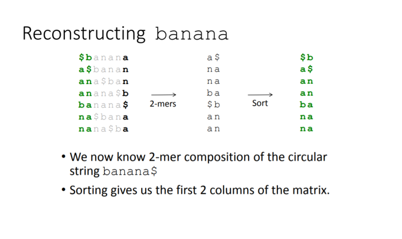 String - Burrows-Wheeler Transform(BWT) and Suffix Arrays : 네이버 블로그