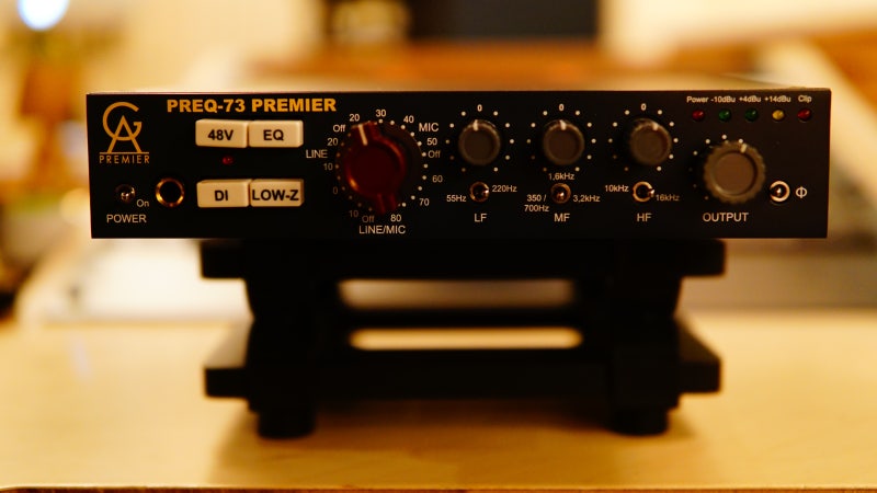 [마이크프리앰프] 골든에이지의 프리미어 마이크 프리 제품인 PREQ-73 프리미어의 리뷰입니다. : 네이버 블로그