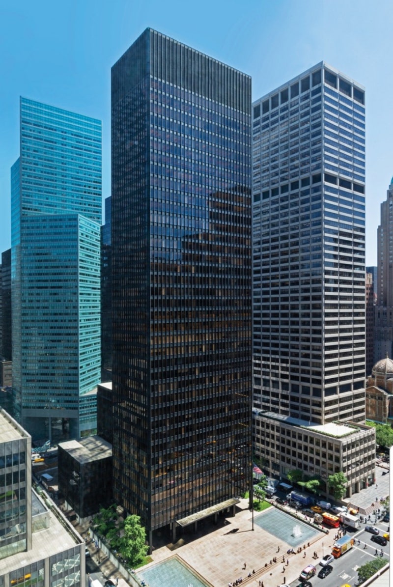 미스 반 데어 로에의 시그램빌딩 seagram building, new york by mies van der rohe, 1958 ...