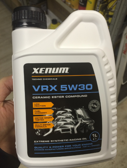 XENUM VRX SAE 5W-30 CERAMIC ESTER COMPOUND : 네이버 블로그