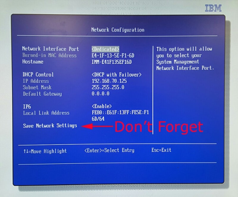 Reset IBM / Lenovo IMM Username and Password : 네이버 블로그