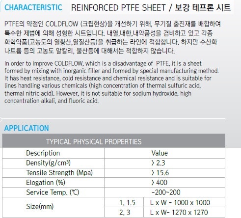 발카 7020, VALQUA, 테프론, PTFE : 네이버 블로그