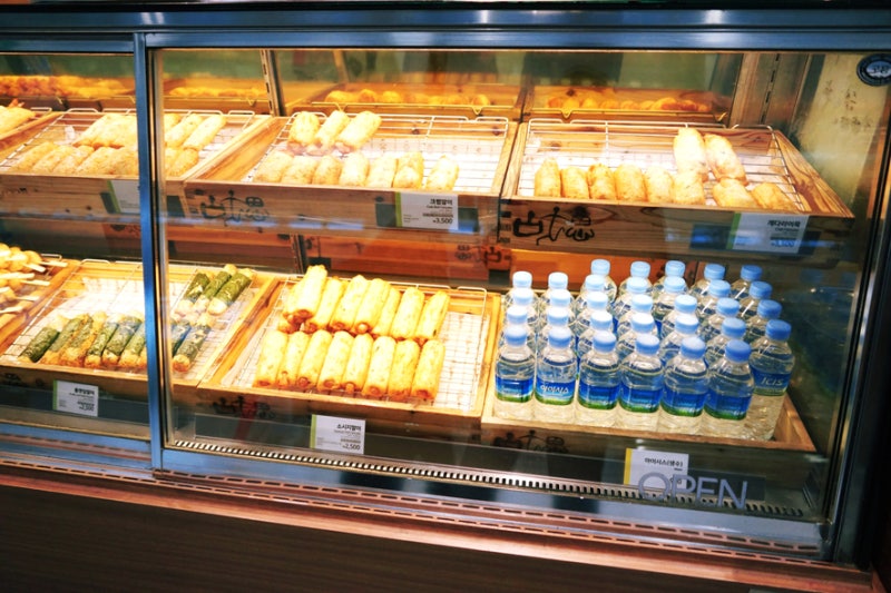 인천공항 출국장 맛집 고래사어묵 And 로봇김밥 오뎅김밥로 간단하게 한끼 네이버 블로그