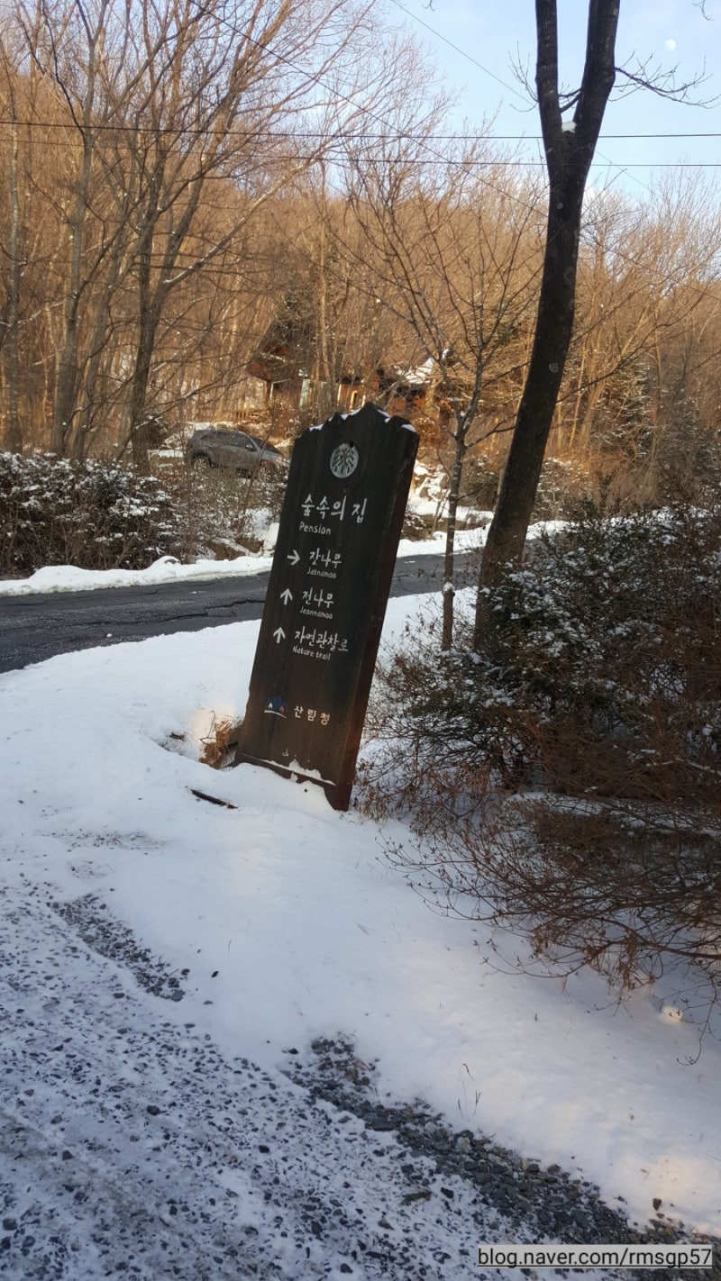 아이랑겨울여행 청태산자연휴양림1 네이버 블로그