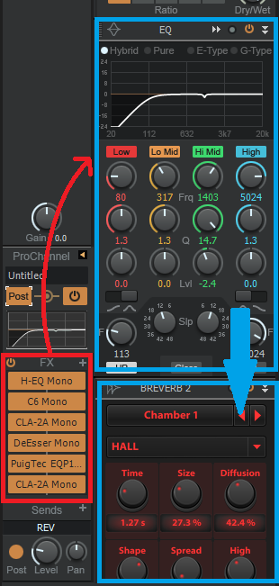 Cakewalk by Bandlab의 유용한 기능 ProChannel (무료 플러그인 모듈) : 네이버 블로그