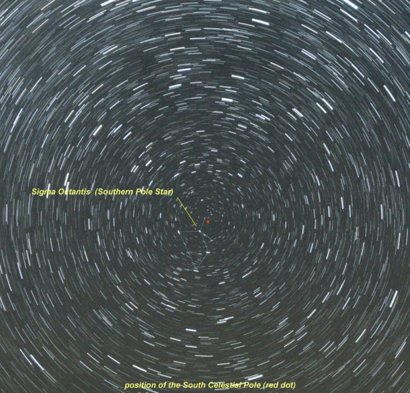 7000년 후 남극성 & 가장 가깝고 밝은 식쌍성(Eclipsing binary star), 돛자리 델타(Delta ...