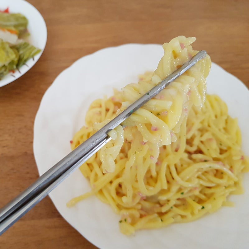 농심 스파게티 까르보나라 :: 아재 관점에서 먹어 본 솔직후기! : 네이버 블로그