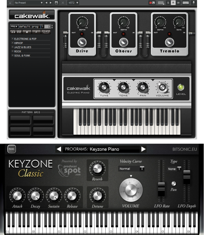 Cakewalk by Bandlab 내장 가상악기 vs 무료 가상악기 : 네이버 블로그