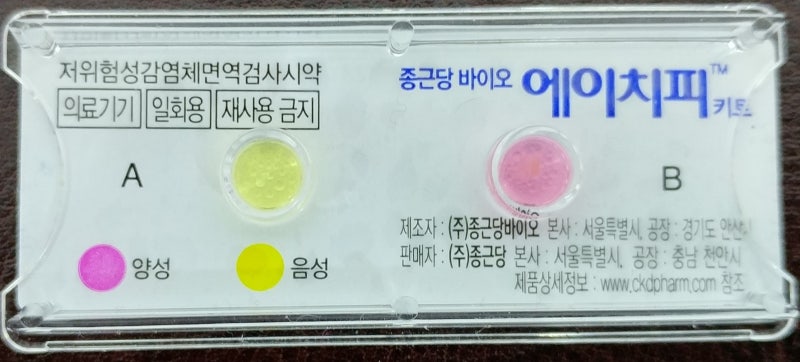 헬리코박터 검출을 위한 CLO 검사, 시간에 따른 색 변화, Biopsy urease testing, CLOtest ...
