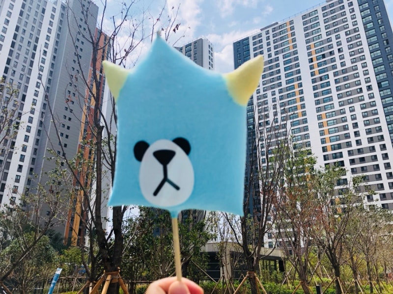 솜사탕 행사 이야기, 광고 구별 방법 : 네이버 블로그