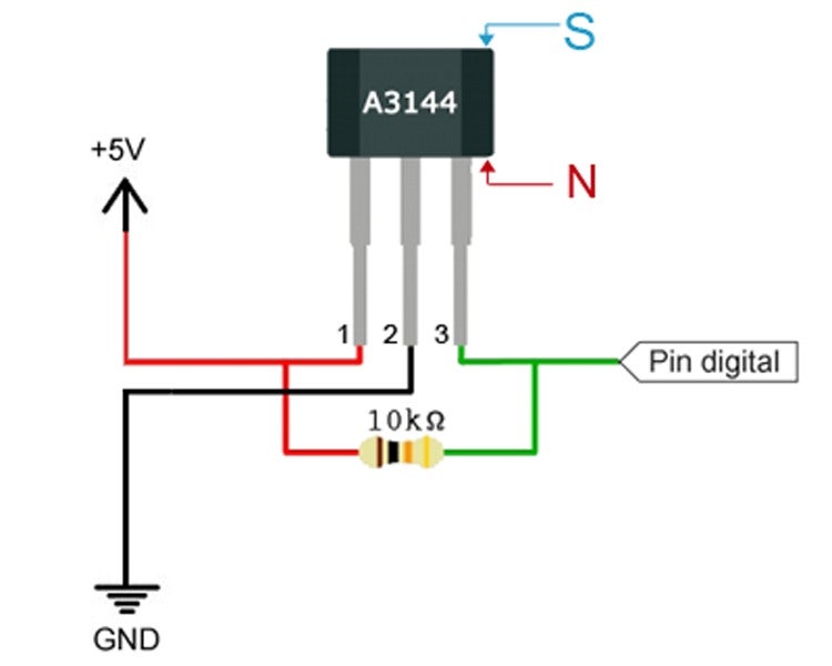 A3144 OH3144 Y3144 Hall Effect Sensor : 네이버 블로그
