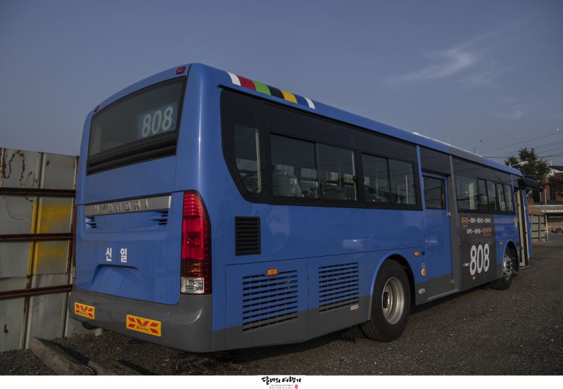 신차출고 대구 신일여객 808번 대구대학교 구남여상 뉴슈퍼에어로시티개선형모델cng 19 3306호