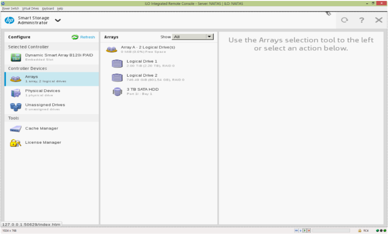 HP Smart Array 설정 및 사용방법 : 네이버 블로그