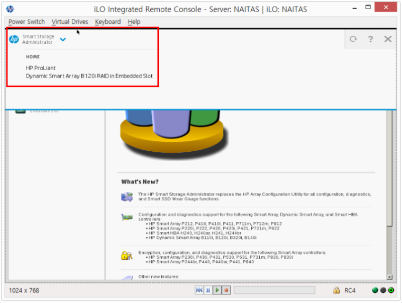 HP Smart Array 설정 및 사용방법 : 네이버 블로그