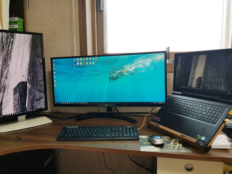 21 대 9 lg 울트라 와이드 모니터 34um61 구입기 34 wk500동 일 : 네이버 블로그