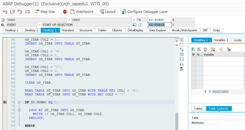 [SAP ABAP] Hashed Table : 네이버 블로그