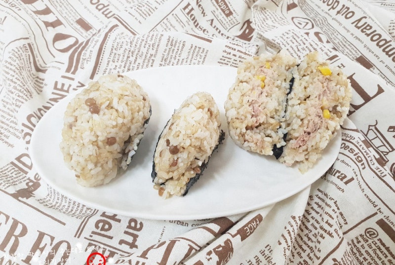 곤약밥 참치마요 삼각김밥 만들기 W아임엘닭가슴살 네이버 블로그