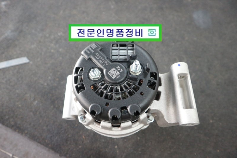 더 넥스트스파크 발전기 알터네이터 교환 제작사 제품으로 교체 계기판 밧데리경고등 점등 아이들불안정 시동꺼짐 발생 울산