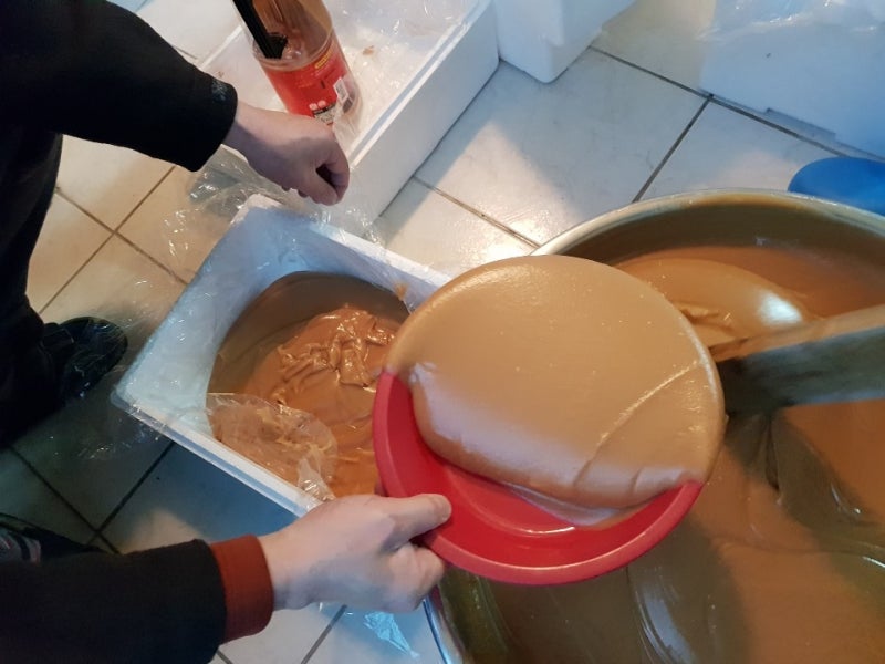 폐식용유로 빨래비누만들기 대량생산 네이버 블로그