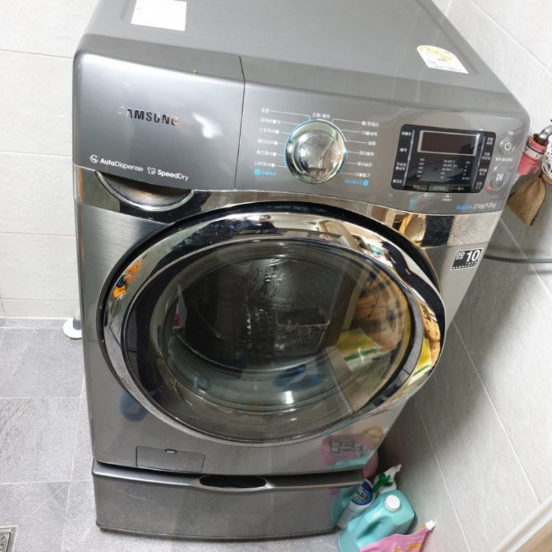삼성21kg WD21F8K7ASP1 드럼세탁기 탈수소음 베어링고장수리 : 네이버 블로그
