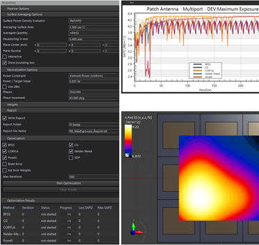 SEMCAD X Matterhorn을 이용한 SAPD(Surface Averaged Power Density) 시뮬레이션 ...