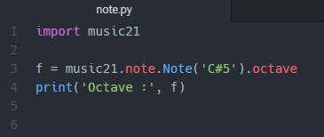 Python music21.note.Note().octave : 네이버 블로그