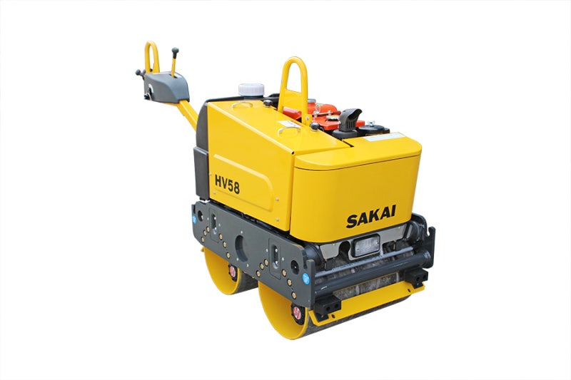 성능은 강화되고 소음은 줄어든 저소음 사카이 1톤 진동롤러 HV58 / (주)디씨엠건기 : 네이버 블로그