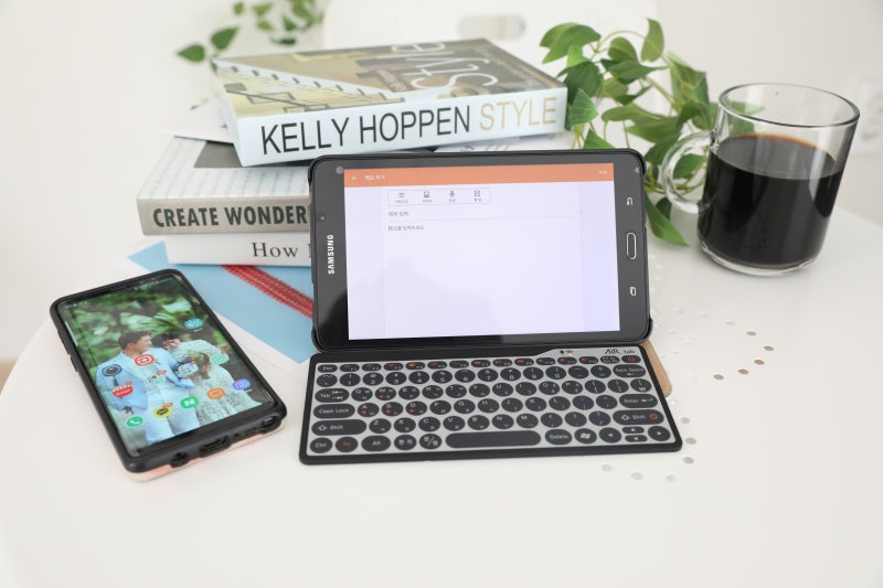 휴대용 키보드 블루투스 기능과 초경량 슬림의 티비알 Tbr AiR.tab : 네이버 블로그