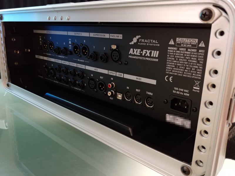 Fractal AXE-FX 3용 3U Rack case 랙케이스 리뷰 : 네이버 블로그